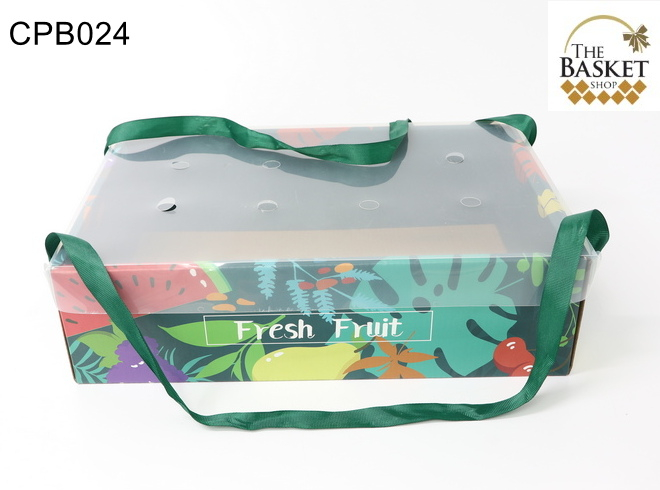 CPB024 Craft Paper Fruit Box with Window